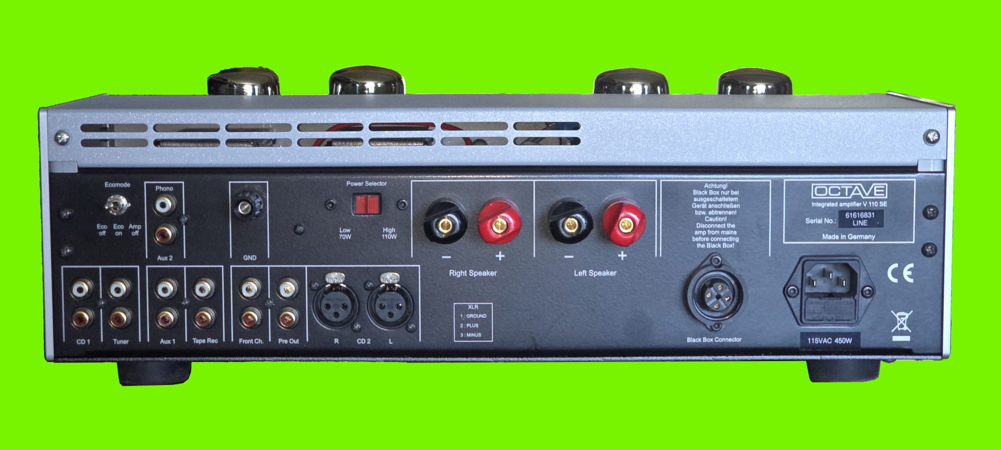 Octave Audio V 110 SE Integrated Tube Amplifier Review ...